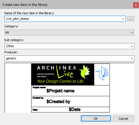 Managing 2D groups and plot stamps – ARCHLine.XP